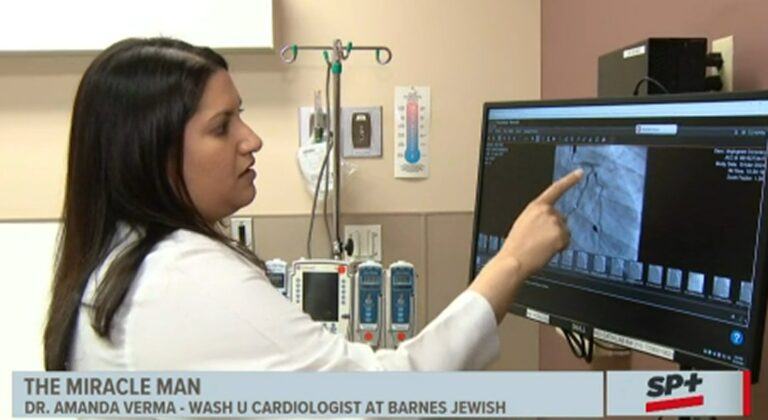 Verma Featured in KSDK Profile of Heart Attack Patient - Cardiovascular ...